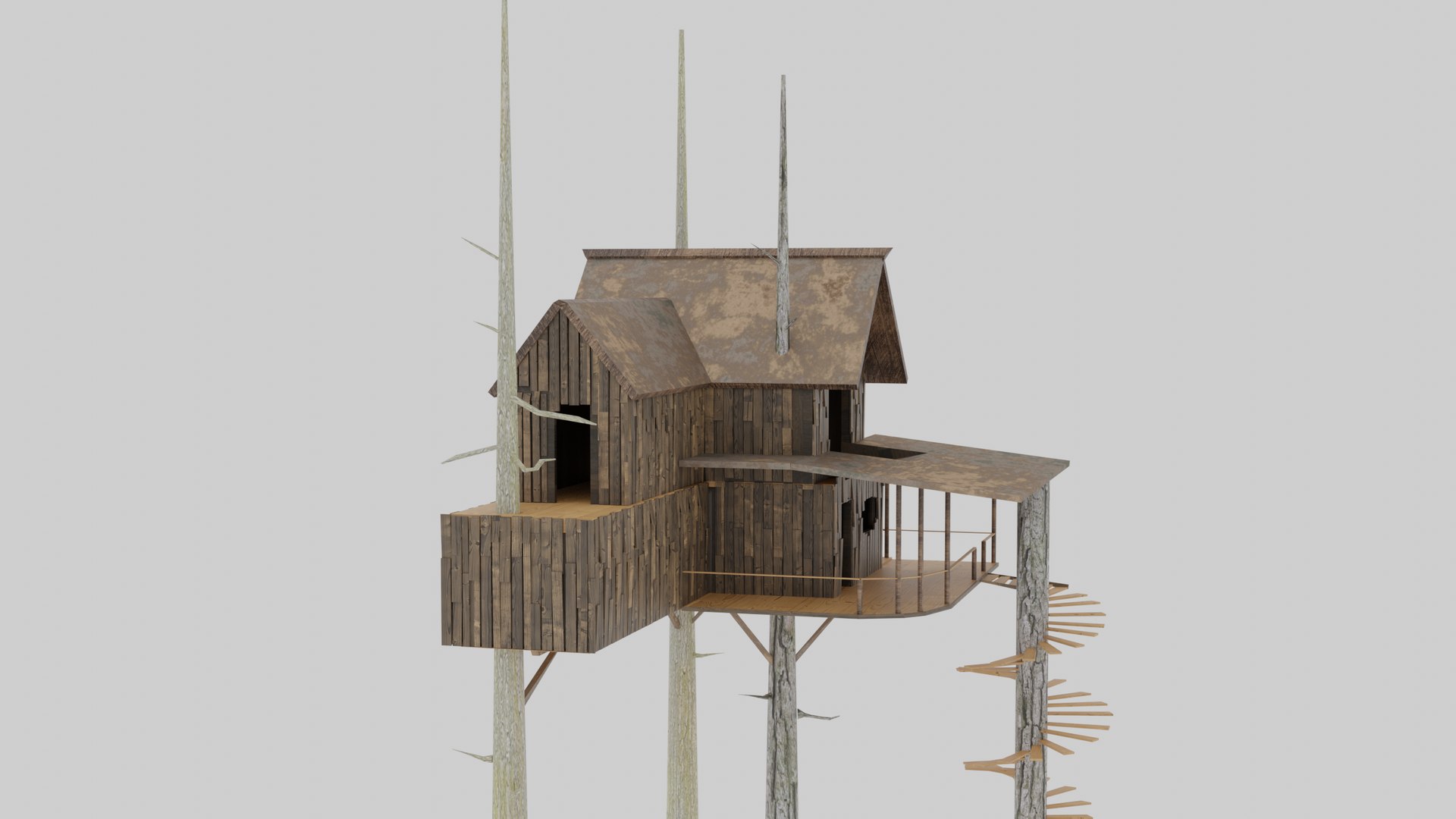 3D Tree House - TurboSquid 1977515
