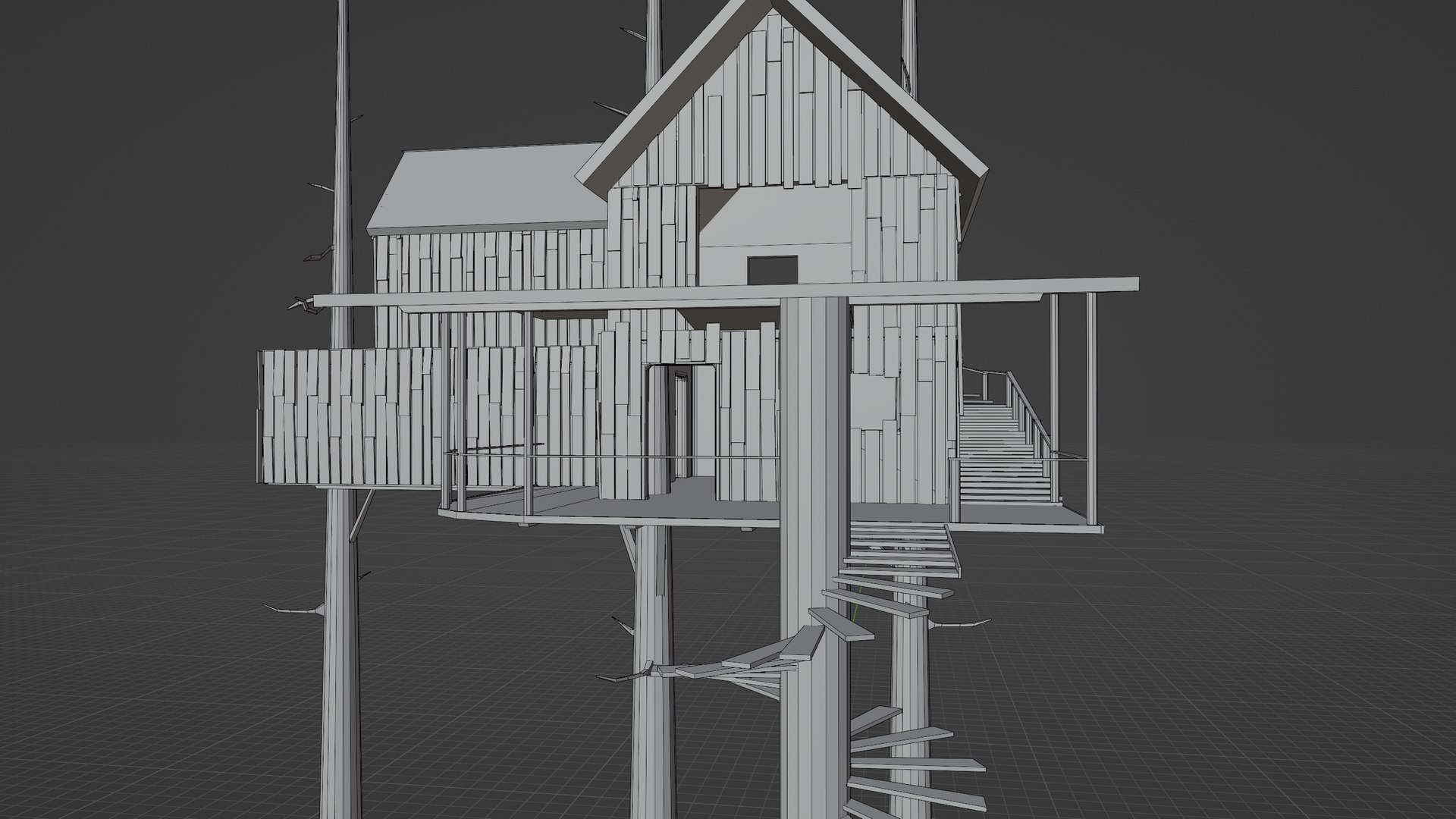 3D Tree House - TurboSquid 1977515