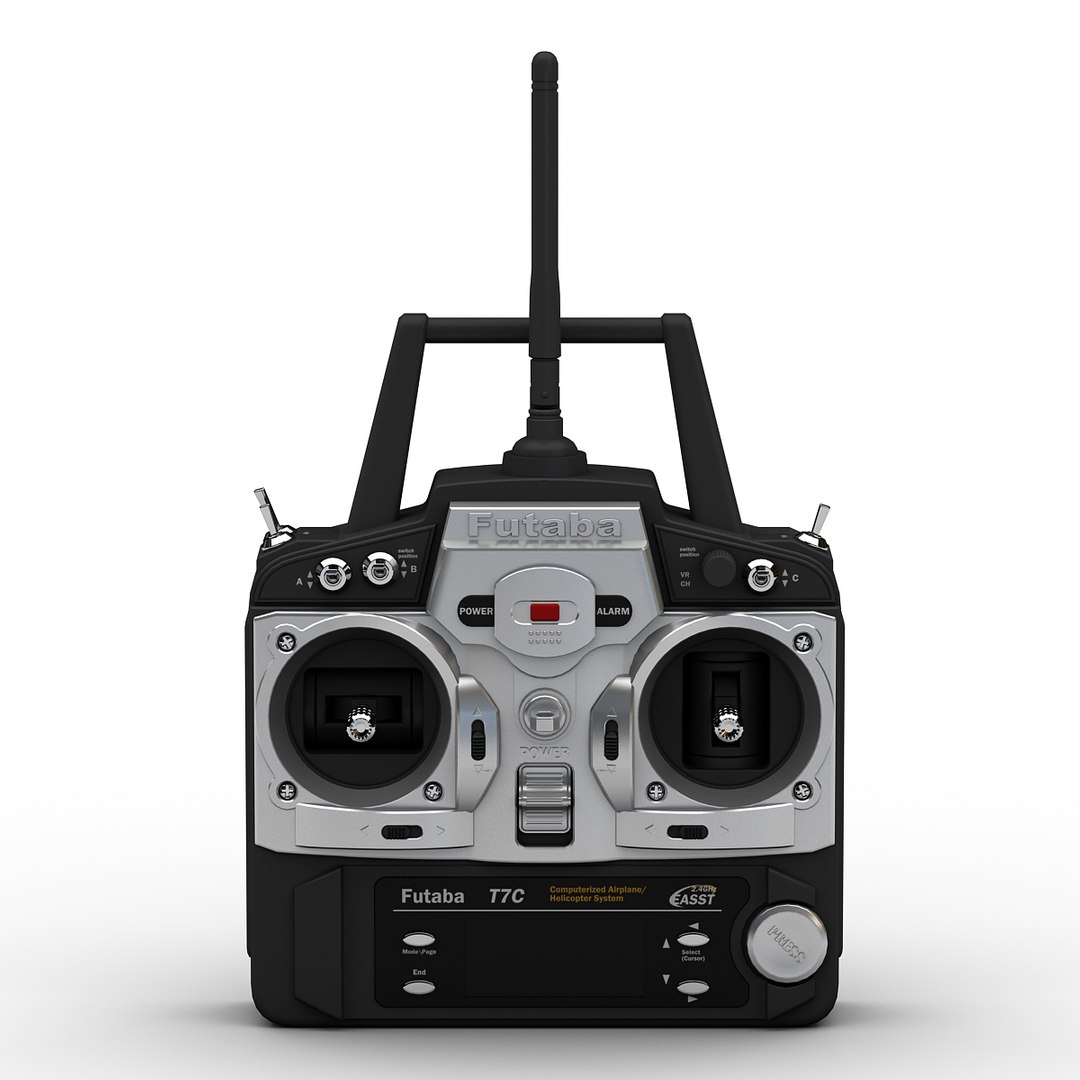 3d Radio Control Transmitters Model