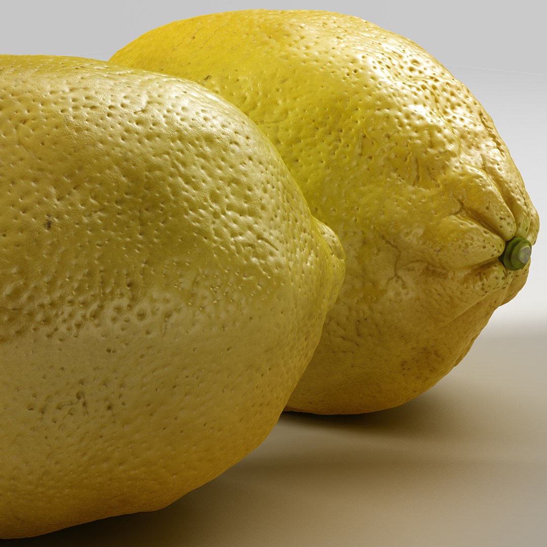 Lemon 3d Model