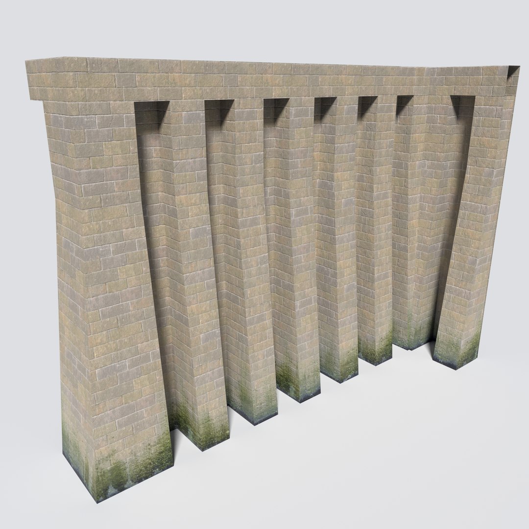 3D Modular Castle Wall - TurboSquid 1327700