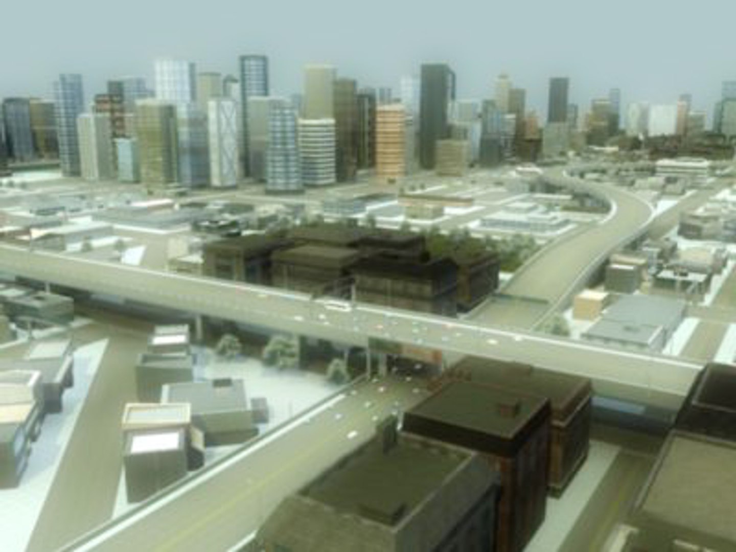 City Environment 3d Model