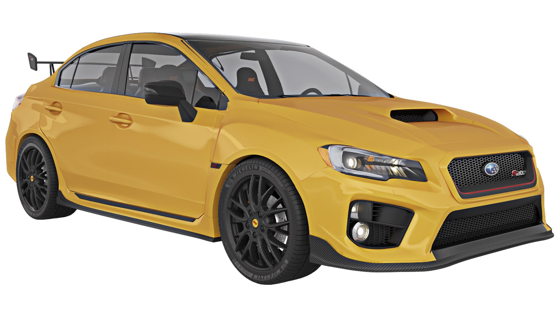 3D Subaru WRX STi S207 2016 - TurboSquid 1895385