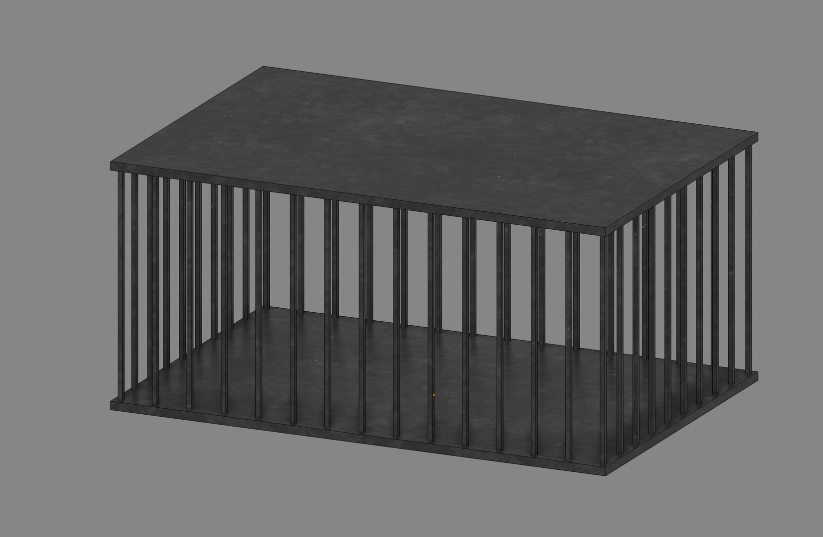3D Prison Cage - TurboSquid 1869110
