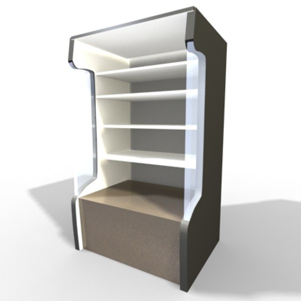 store cooler cold vault 3d model