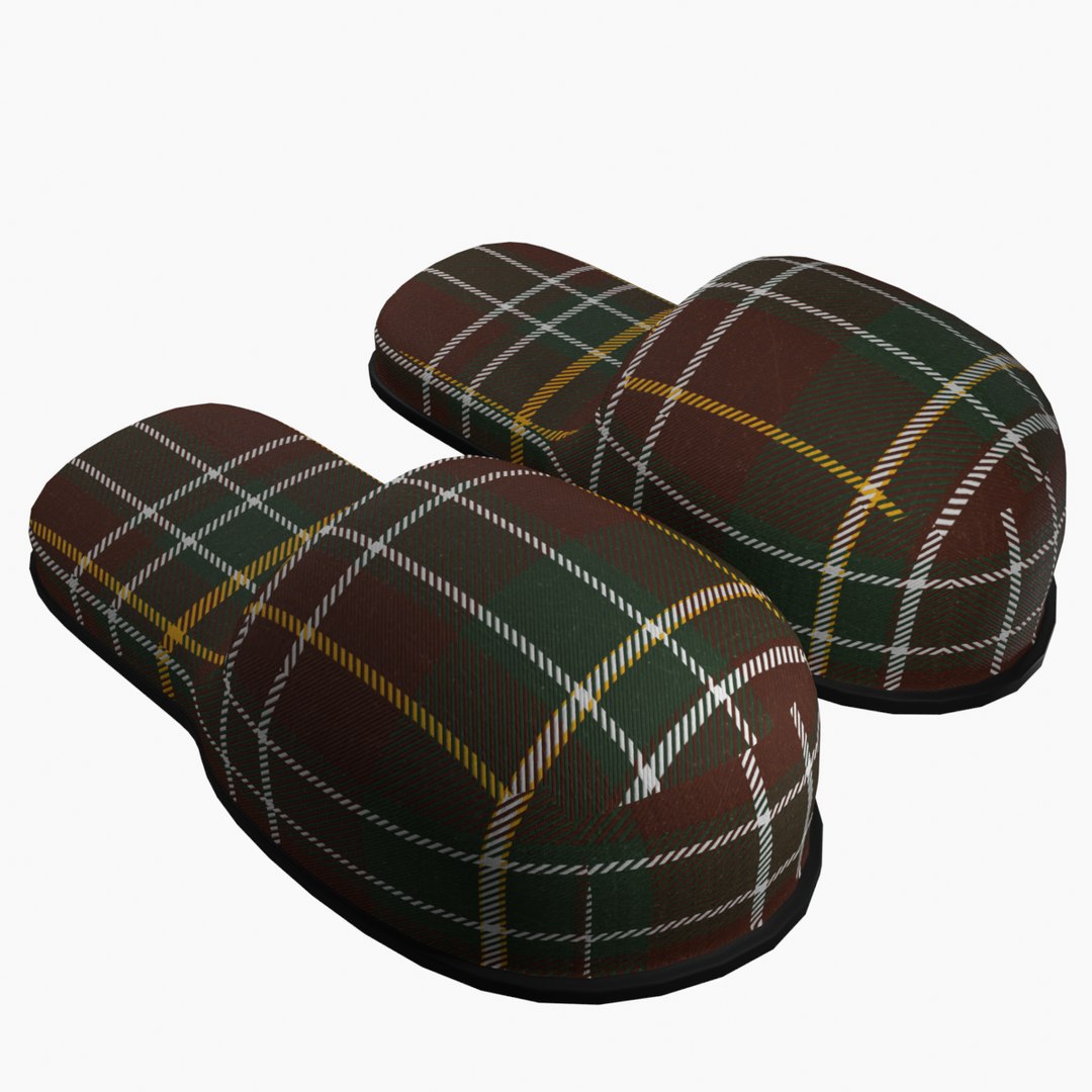 3D House Slippers model - TurboSquid 2081465