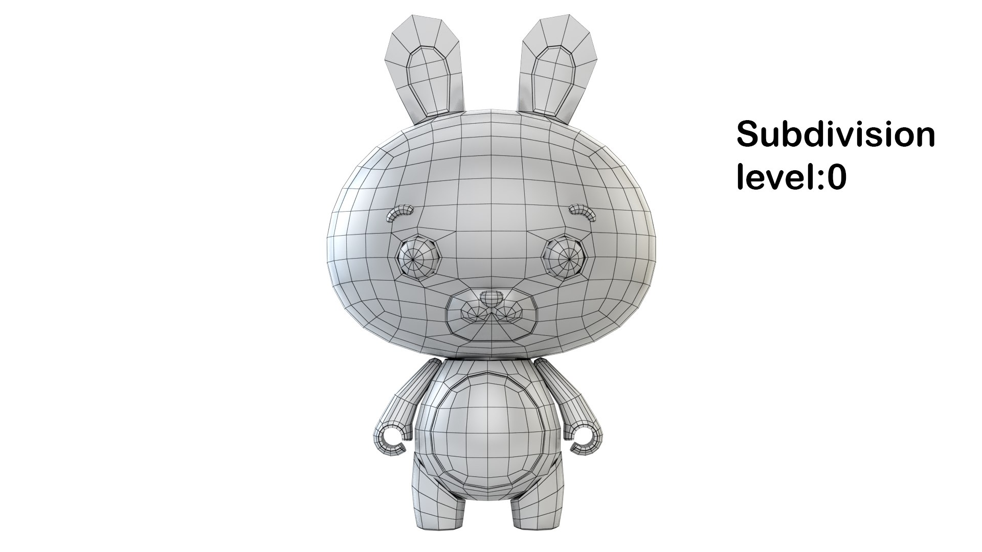 Rabbit Toy Model - TurboSquid 1591812