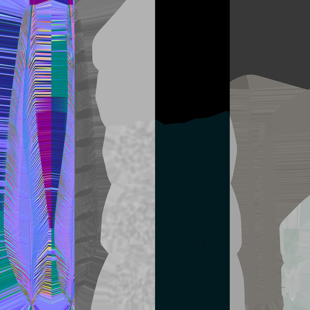 3D 19th Century Quill Pen 01 Model - TurboSquid 2189444