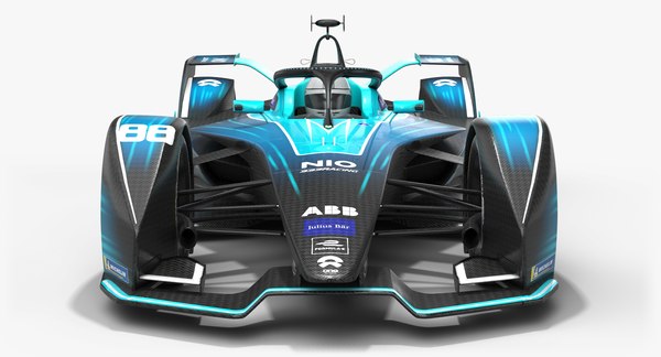 3D NIO 333 FE Team Formula E Season 2020 2021 - TurboSquid 1728949