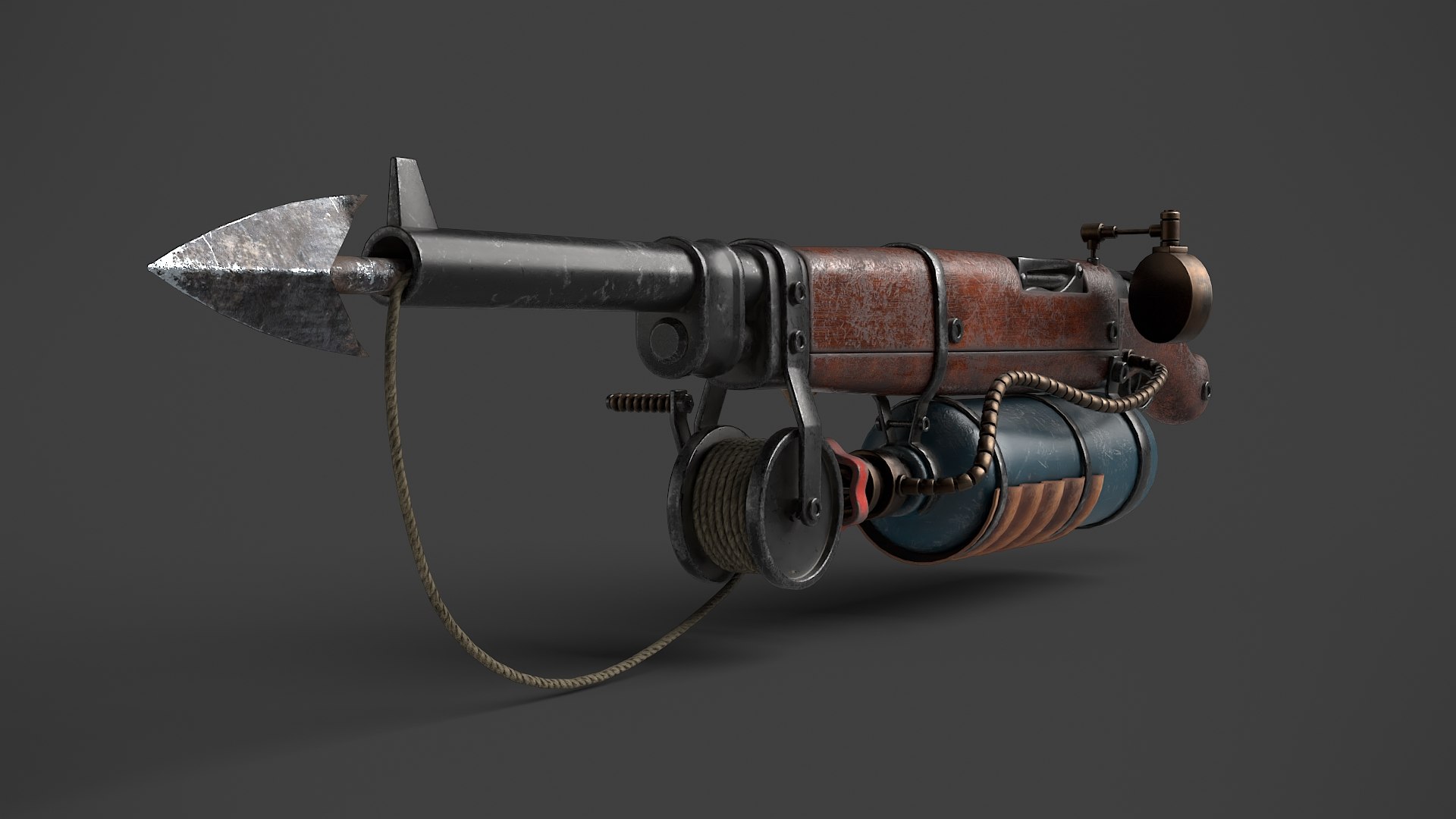 3D Harpoon Gun - TurboSquid 1830984