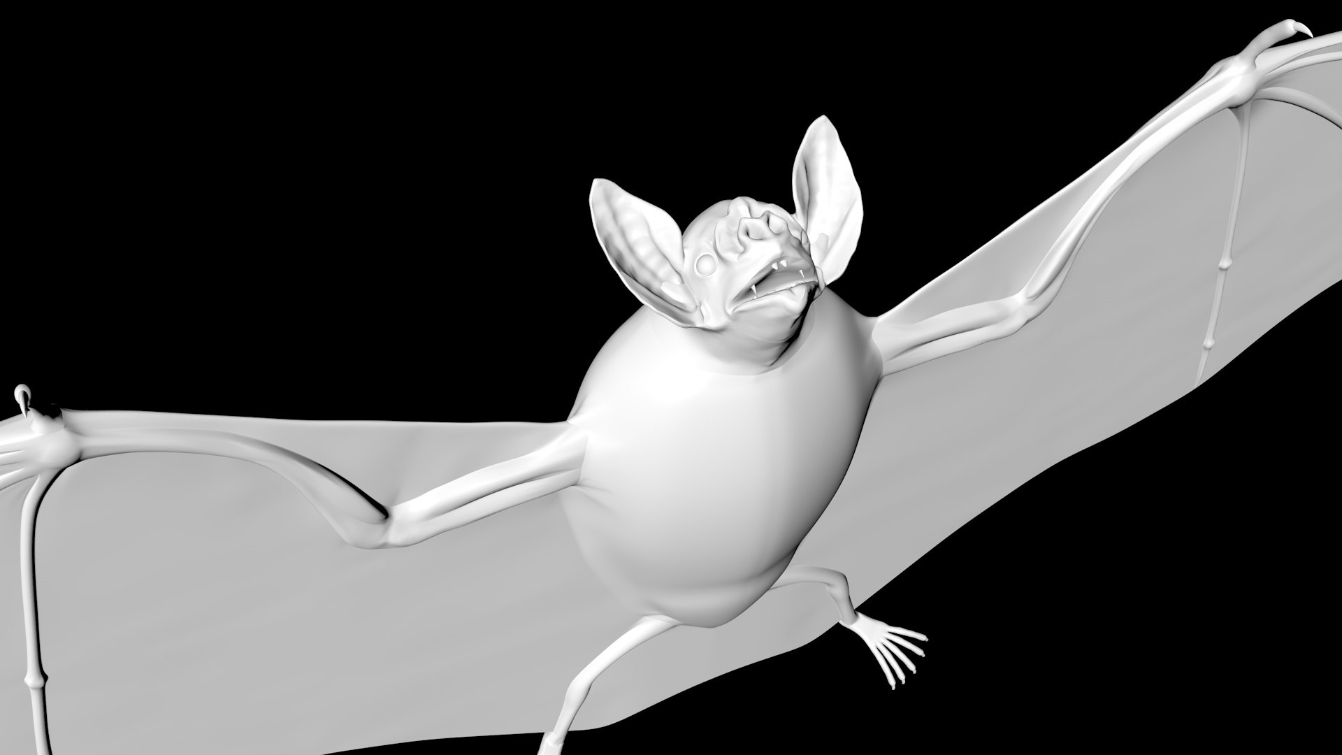 3D Vampire Bat Model - TurboSquid 1690052