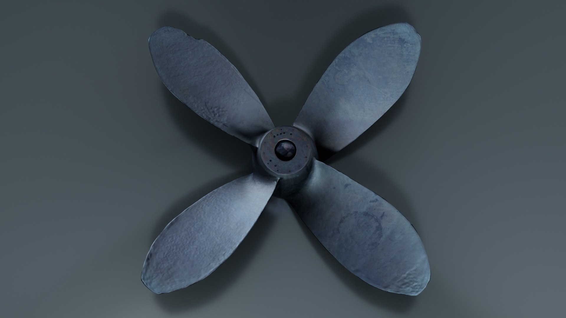 3D Ship Propellor Screw 02 Remastered - TurboSquid 2363315