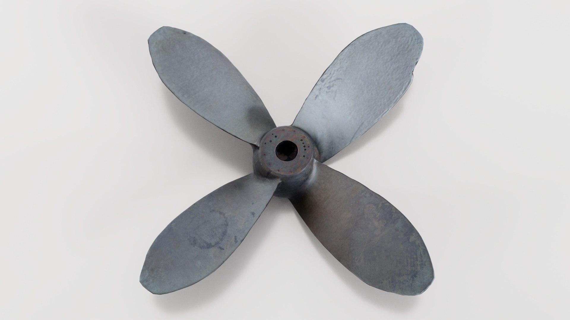 3D Ship Propellor Screw 02 Remastered - TurboSquid 2363315