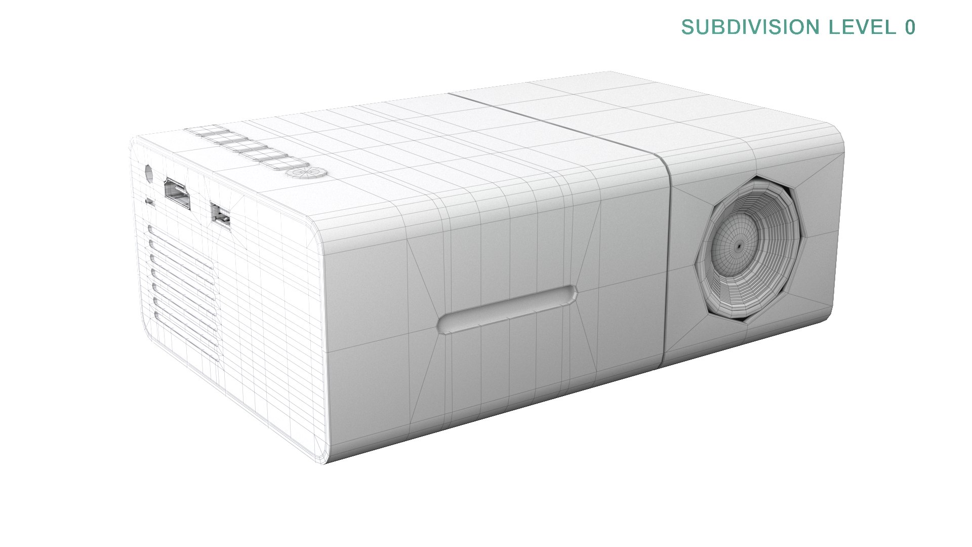 Mini Projector 3D Model - TurboSquid 1752696