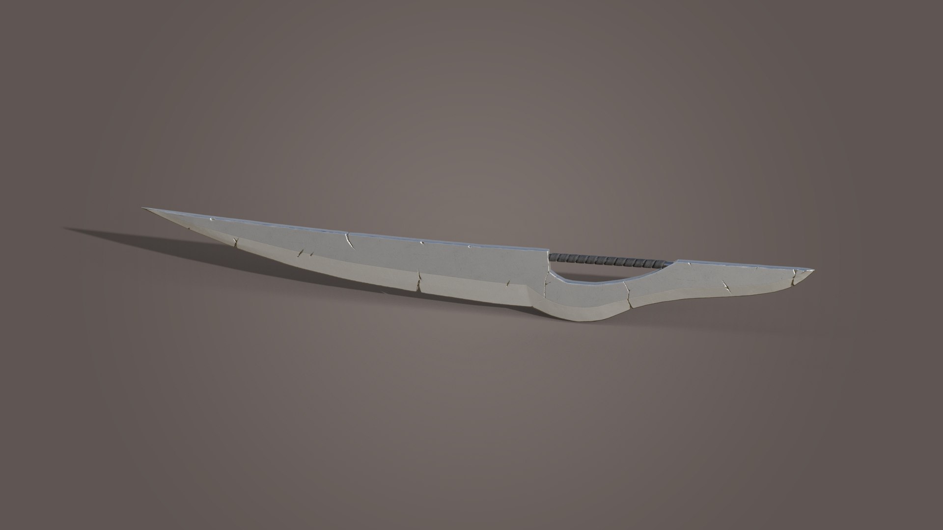 Low poly long bladed sword 3D model - TurboSquid 1900284
