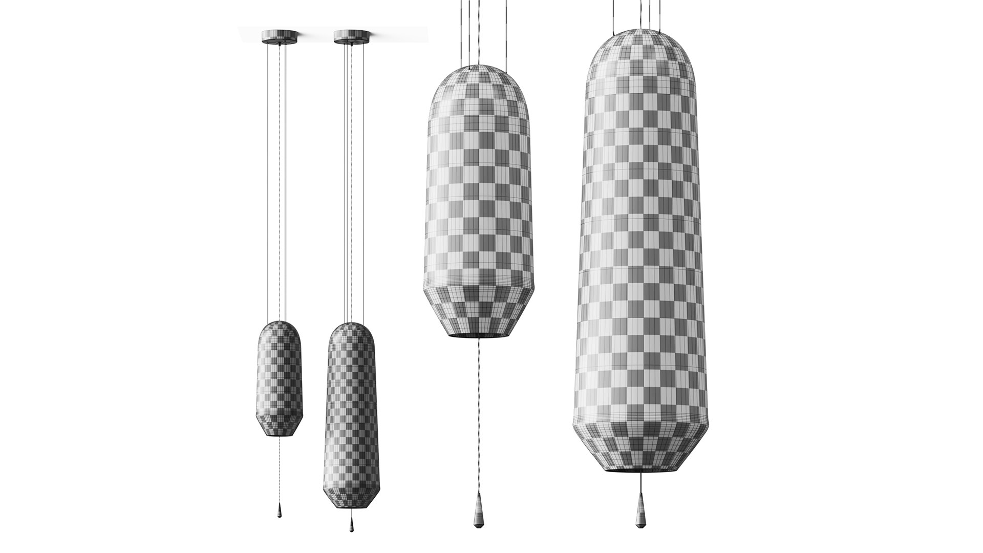 Vantot Limpid Pendant Lamps 3D Model - TurboSquid 2246028