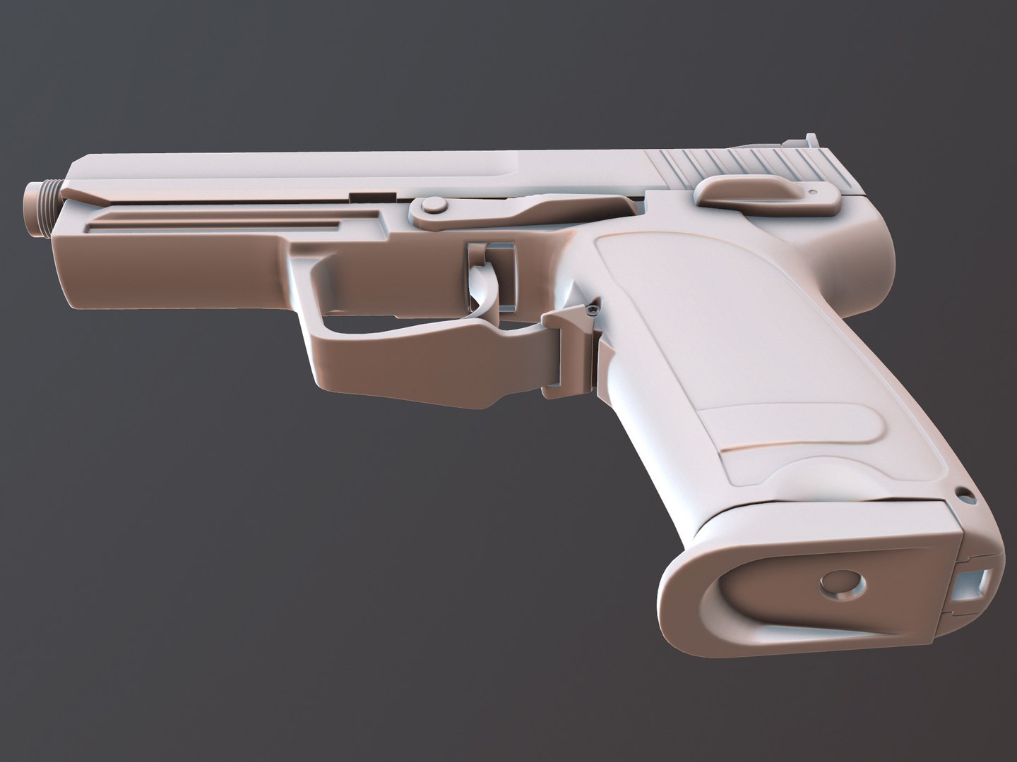 HK P12 Model - TurboSquid 1936217