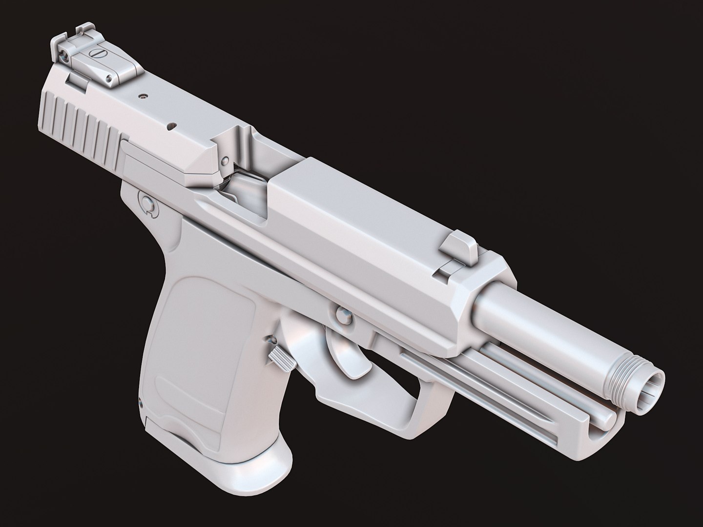 HK P12 Model - TurboSquid 1936217