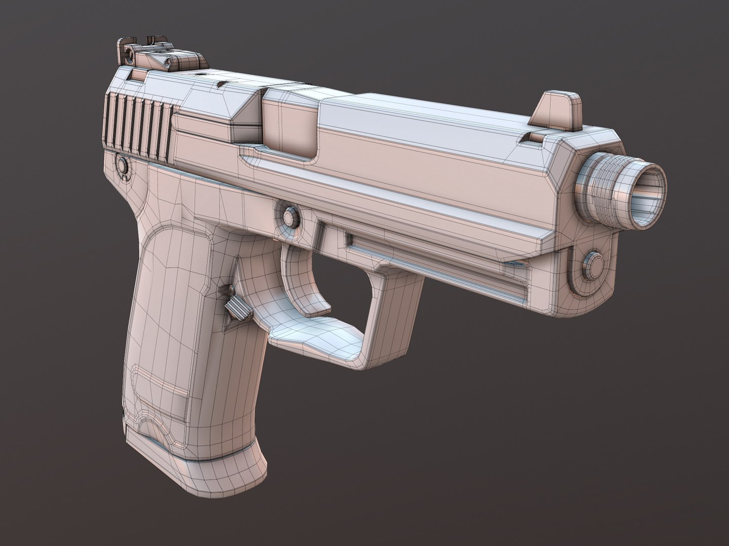 HK P12 Model - TurboSquid 1936217