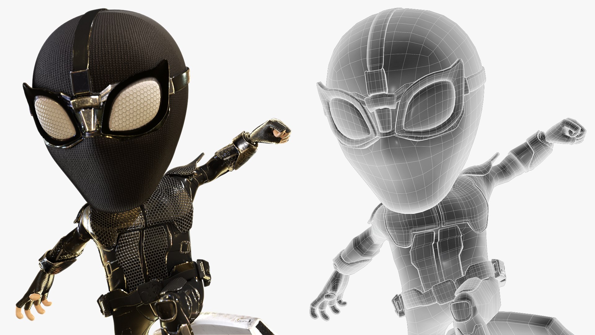 Night Monkey Mysterio Drones 3D Model - TurboSquid 1602637