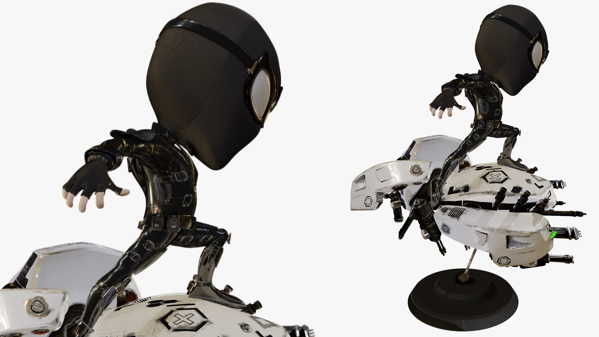 Night Monkey Mysterio Drones 3D Model - TurboSquid 1602637