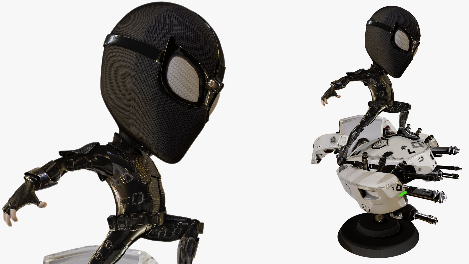 Night Monkey Mysterio Drones 3D Model - TurboSquid 1602637