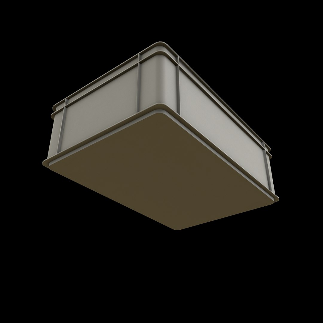 Plastic Stacking Box Fbx