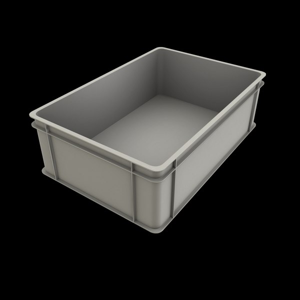 Plastic stacking box set 3D - TurboSquid 1300566