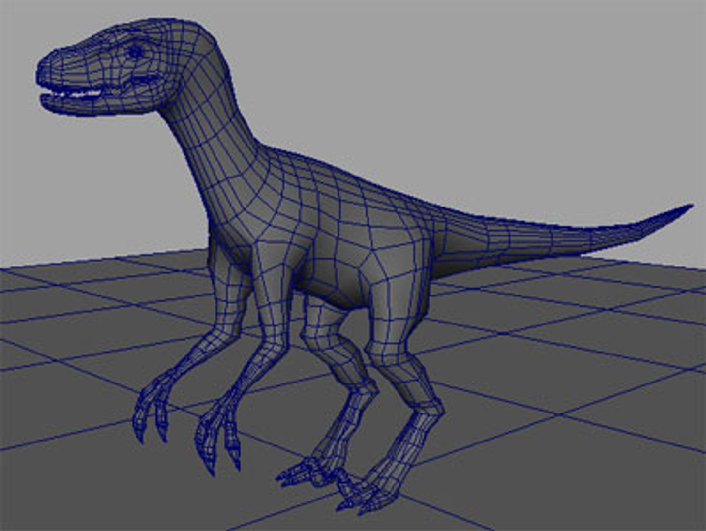 raptor dinosaur 3d model
