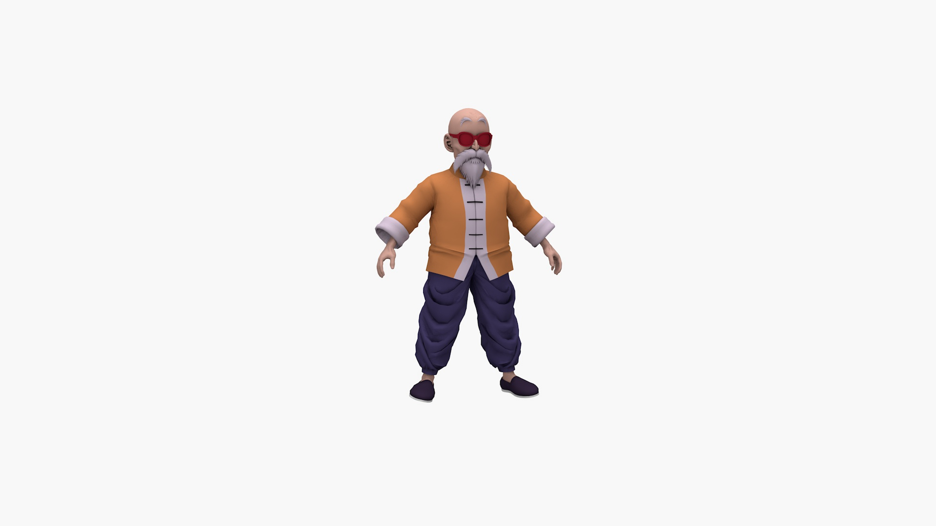3D DBZ Character V14 Model - TurboSquid 2366895