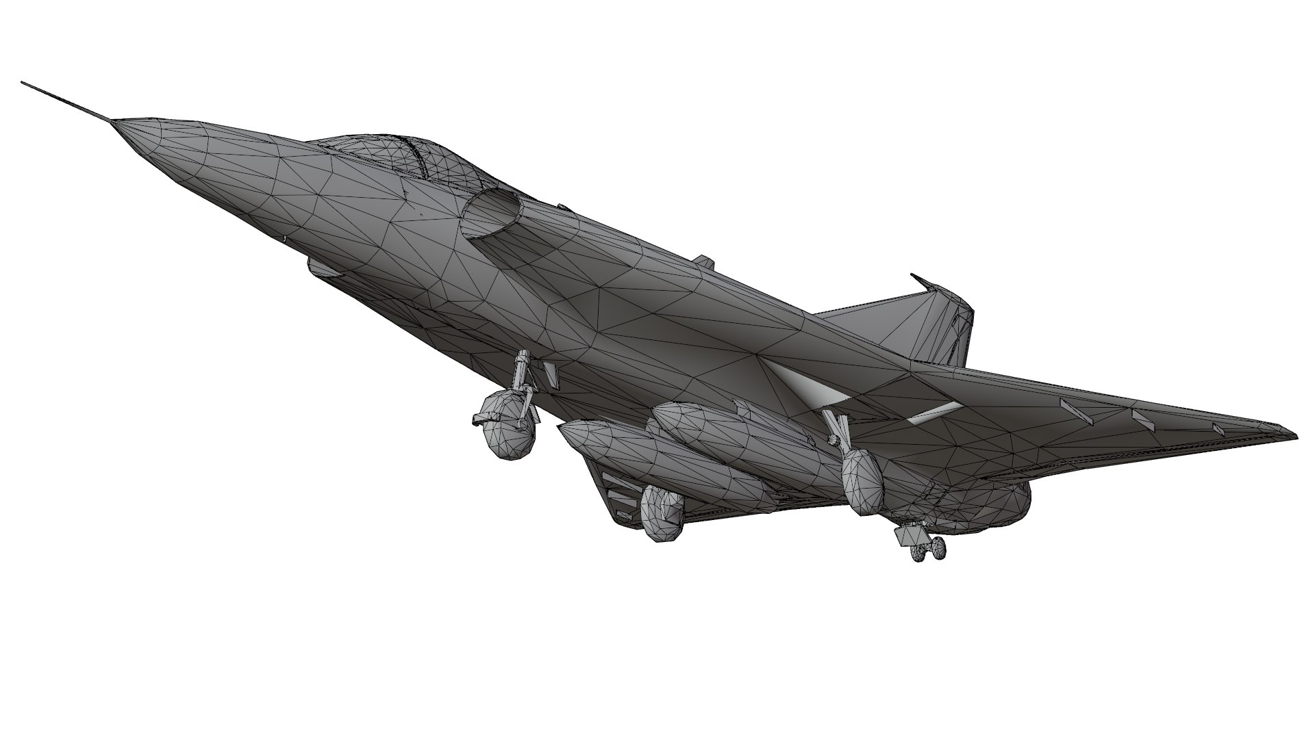 Saab JAS-35 Draken 3D Model - TurboSquid 2327595