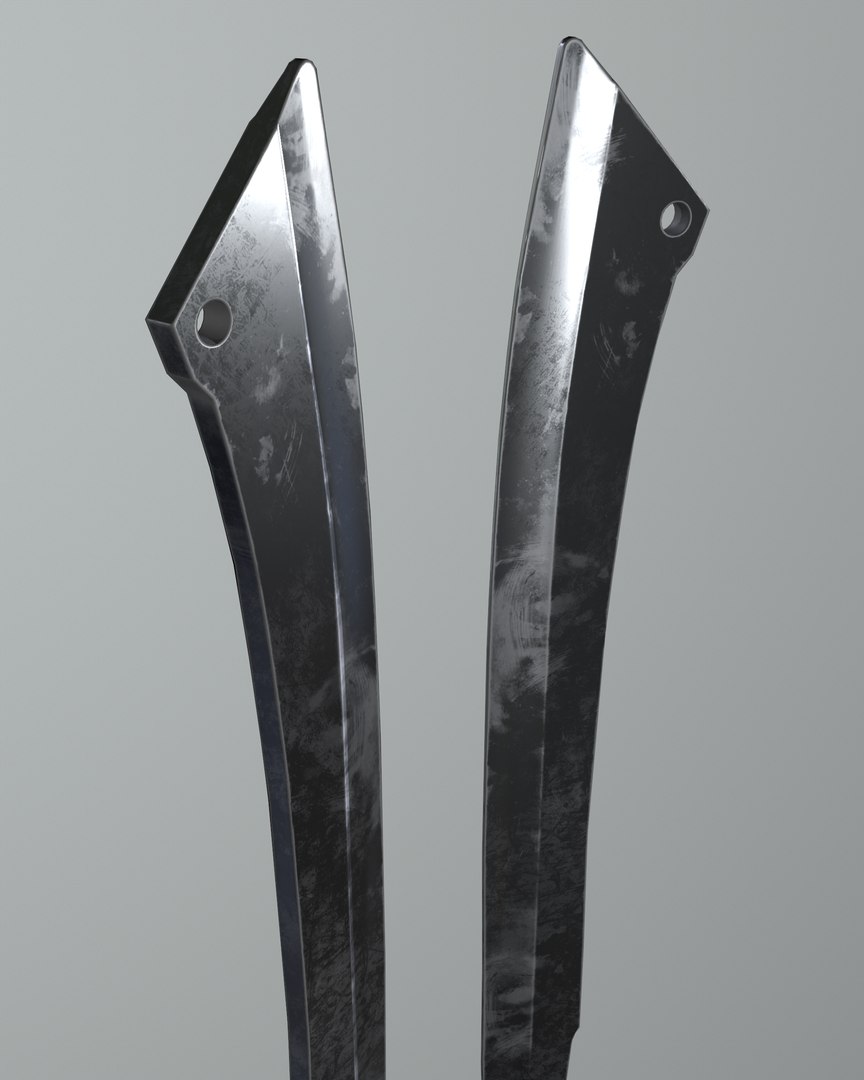 Cleaver Sword Low-Poly Gameready PBR 3D Model - TurboSquid 1925276
