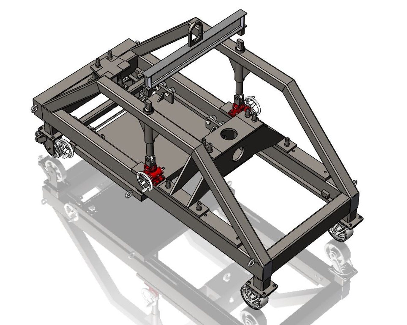 3D Screw Jack Cart Model - TurboSquid 1445711
