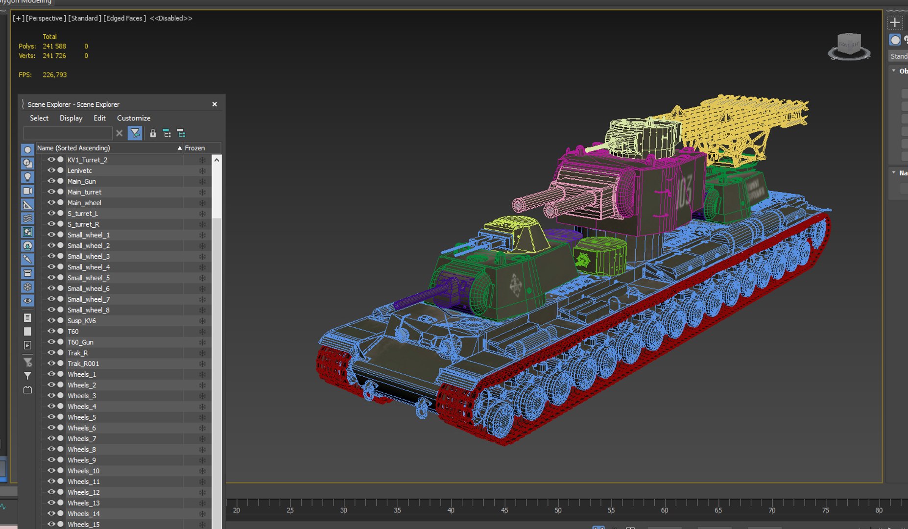 3D KV-6 Behemoth Tank - TurboSquid 2160645