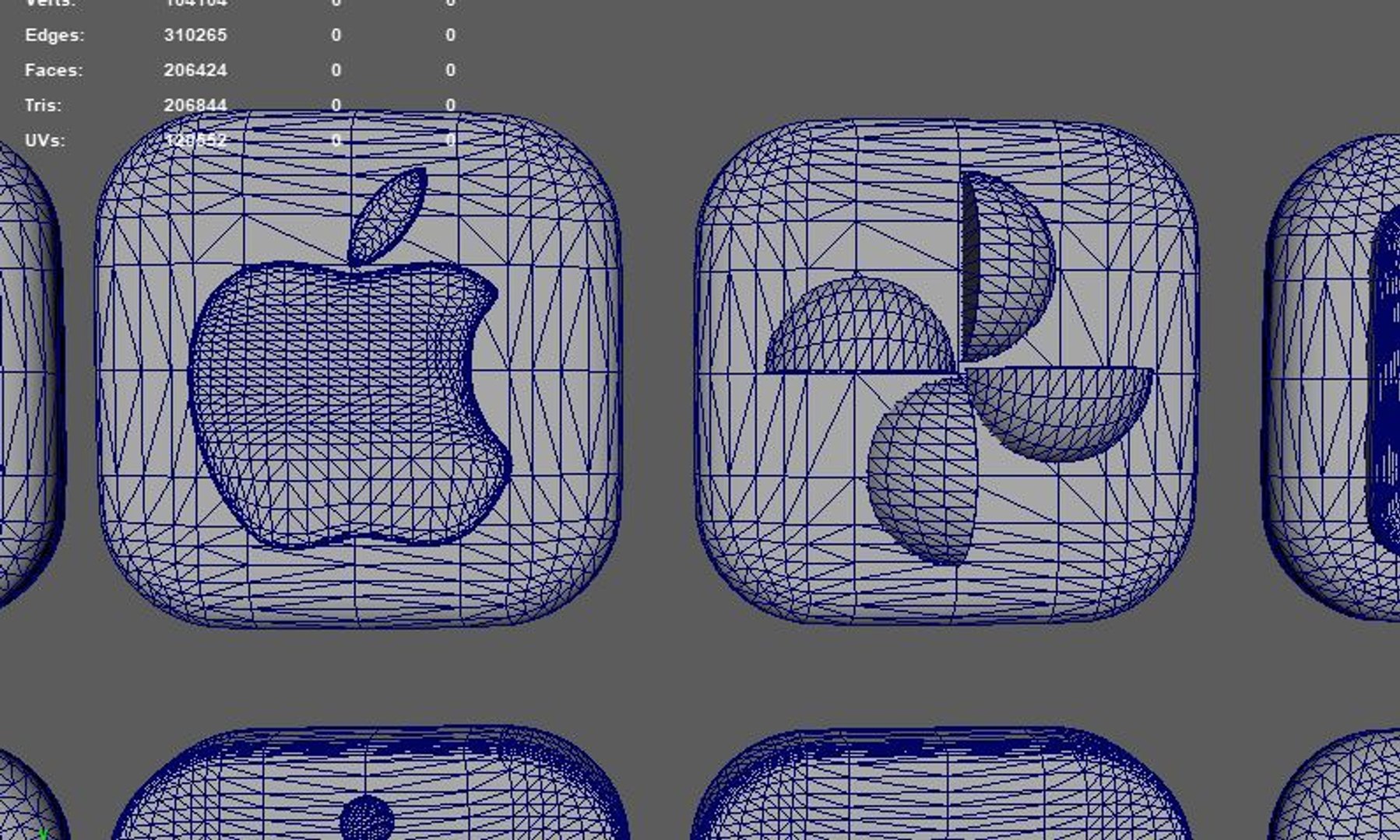 Social Media Icon 3D Model 3D Model - TurboSquid 2360346