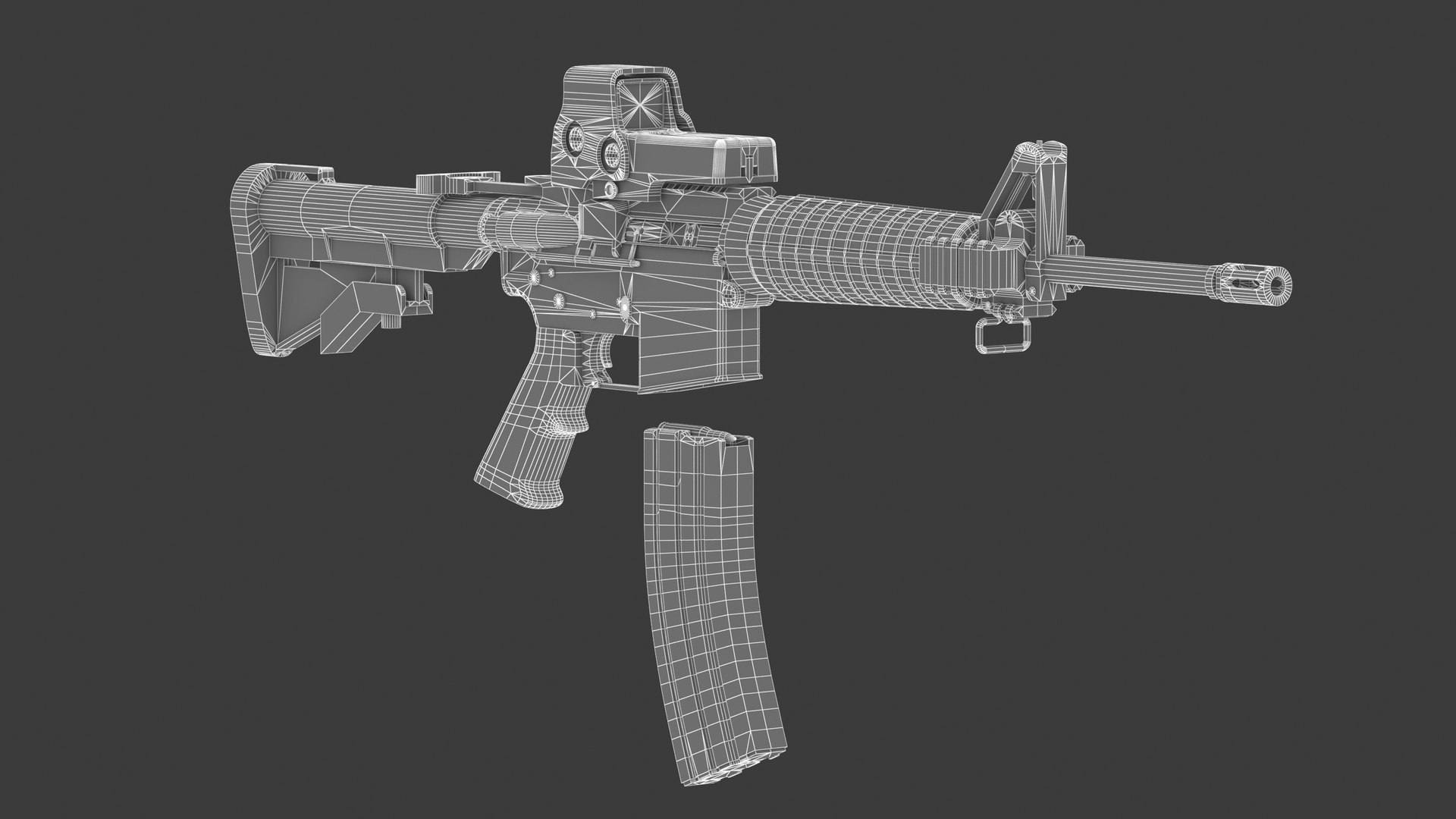 Colt Canada C8A1 model - TurboSquid 1796284