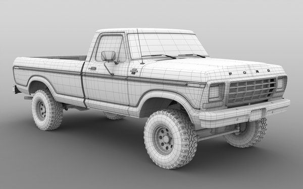 3D 1978 f series - TurboSquid 1164868