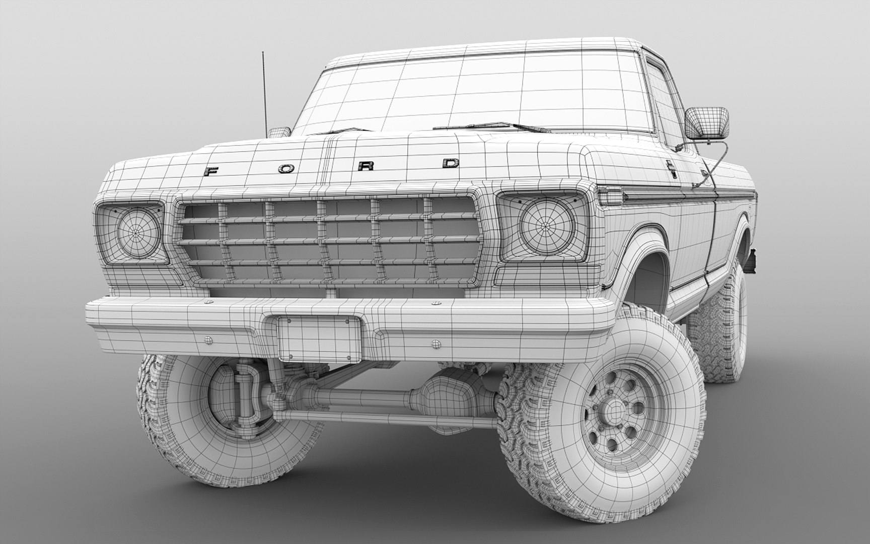 3D 1978 f series - TurboSquid 1164868