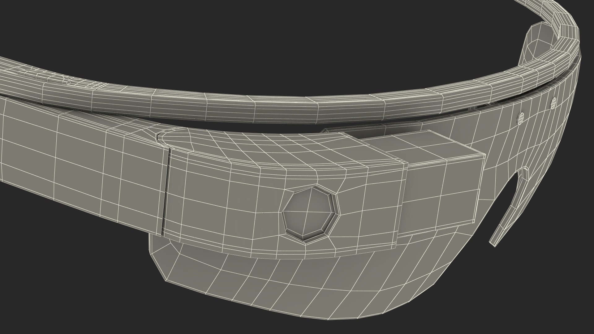 3D AR Google Glass Enterprise Edition 2 Blue - TurboSquid 2031294