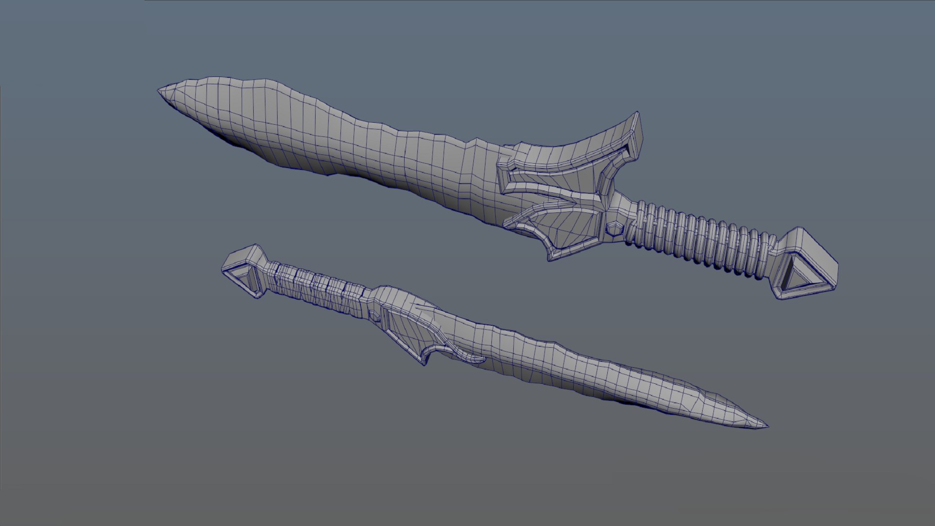 3D Stylized Fantasy Sword Dagger PBR Game Ready Low-poly 3D Model - TurboSquid 1955729