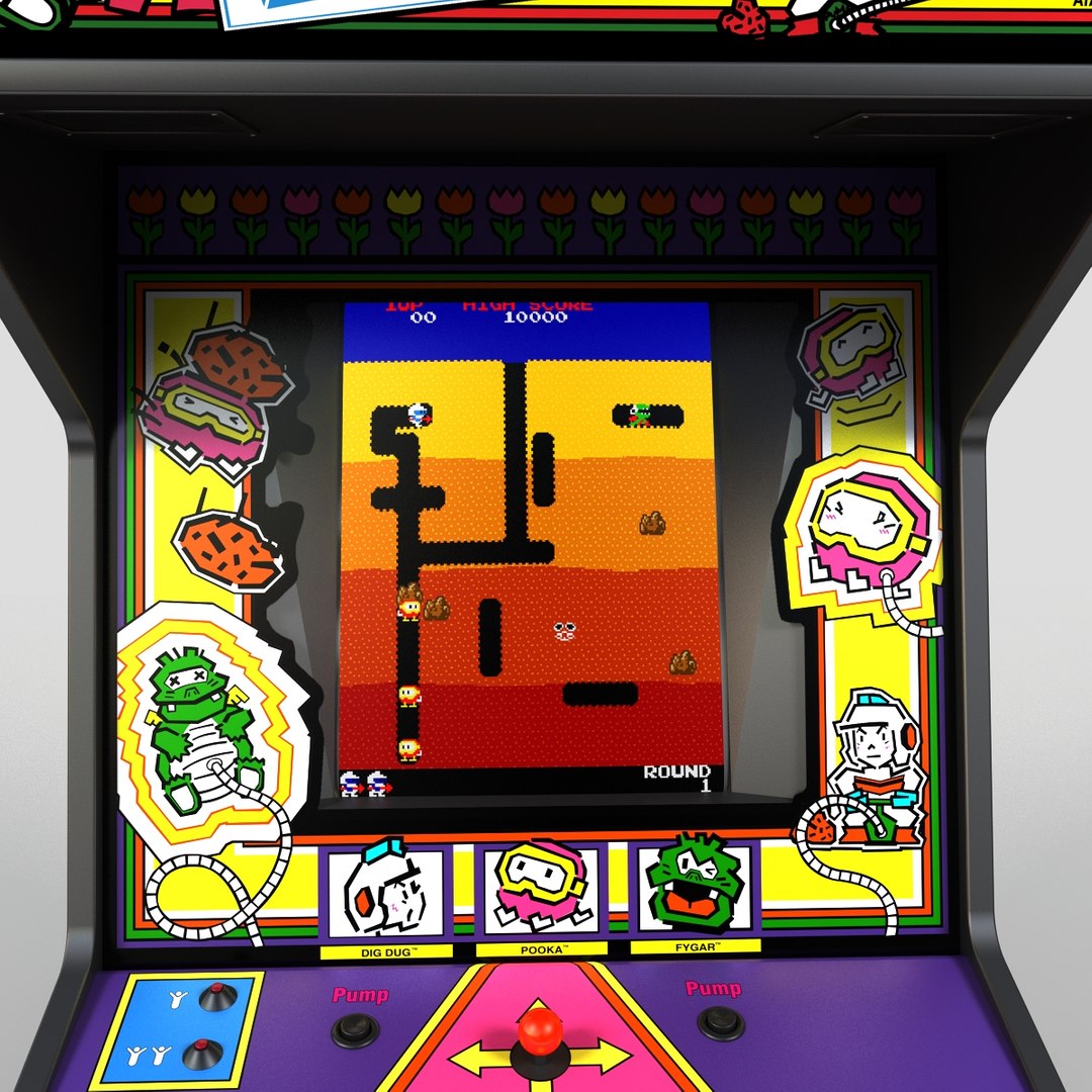 3d Dig Dug Arcade