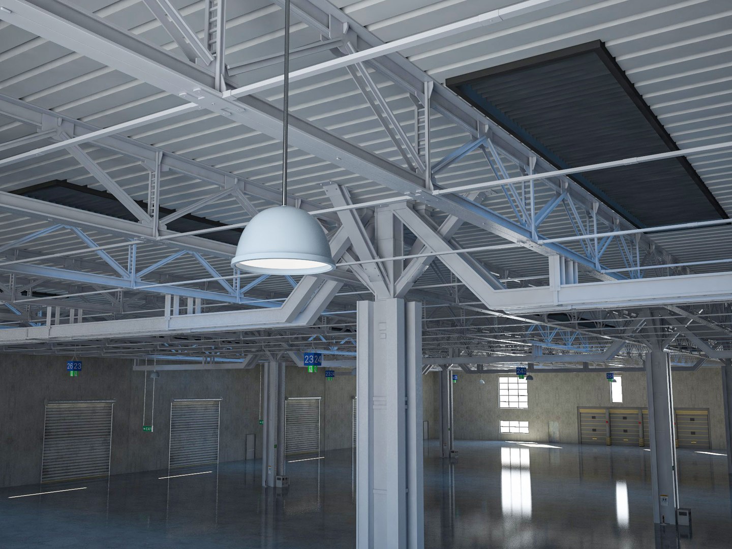 Exhibition Hall 5 Model - TurboSquid 2065147