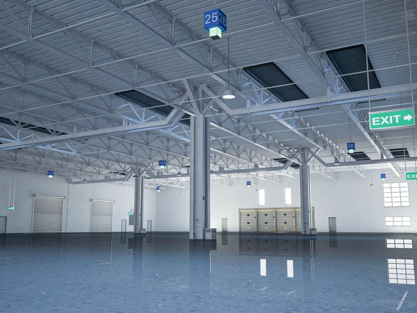 modelo 3d Exhibition Hall 5 - TurboSquid 2065147