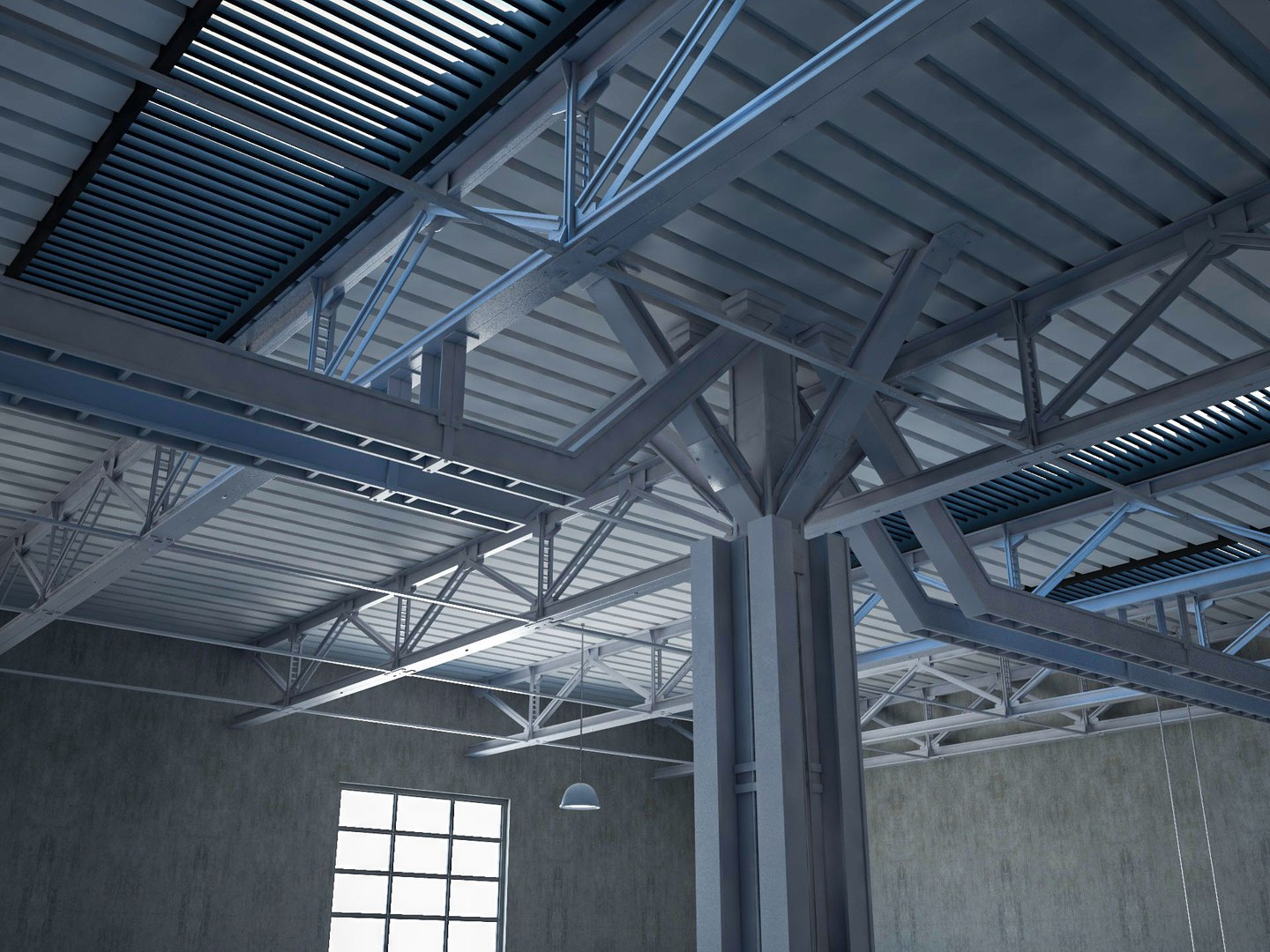 Exhibition Hall 5 Model - TurboSquid 2065147