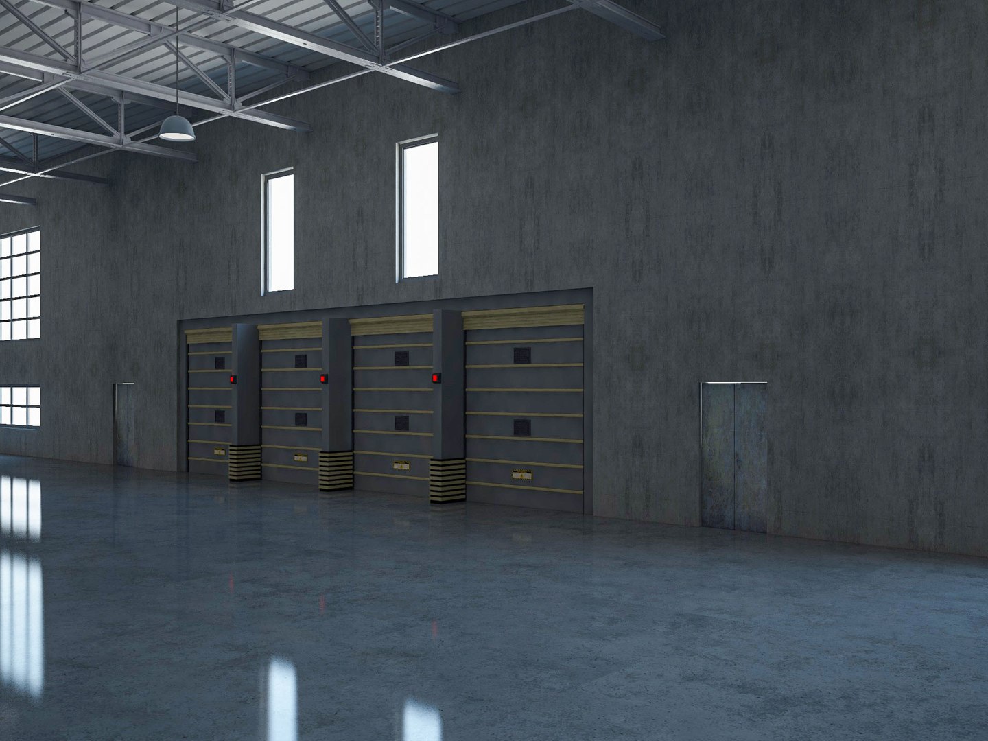 Exhibition Hall 5 Model - TurboSquid 2065147