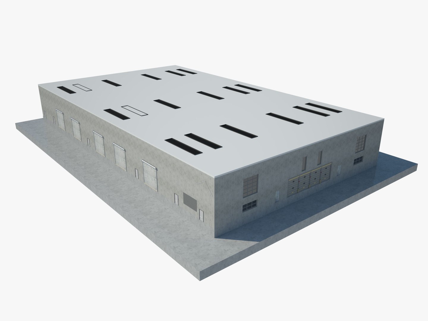 Exhibition Hall 5 Model - TurboSquid 2065147