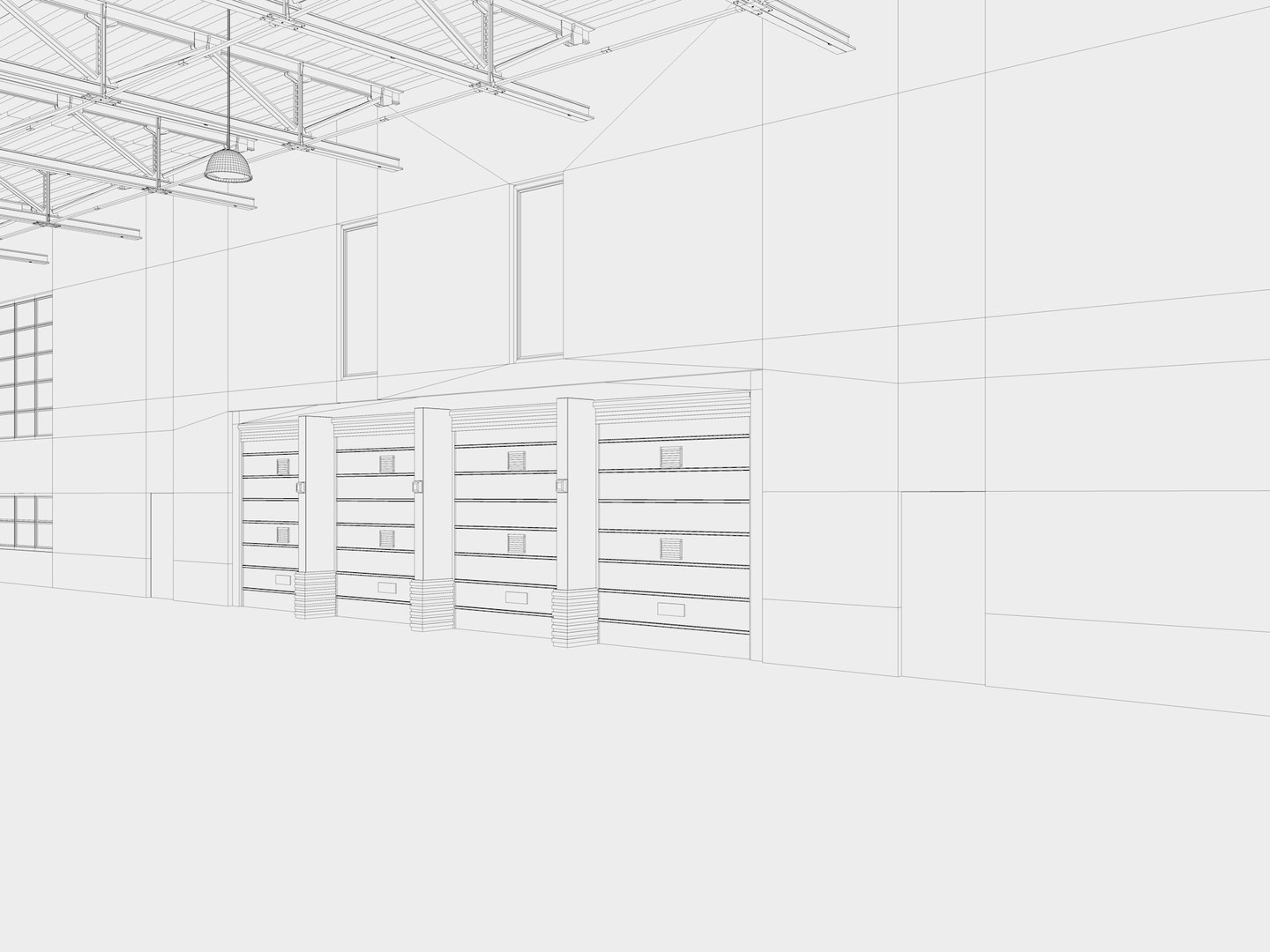 Exhibition Hall 5 Model - TurboSquid 2065147