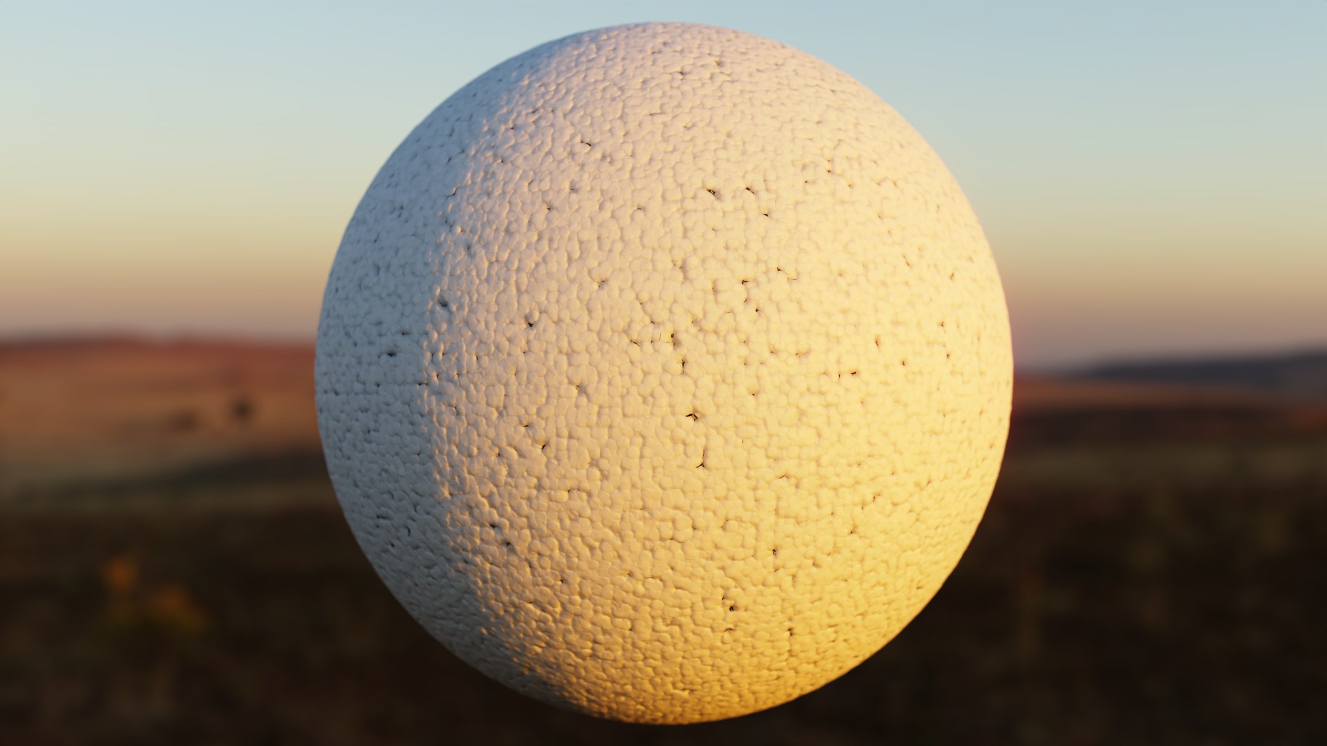 Procedural Styrofoam Material 3D Model - TurboSquid 2238085