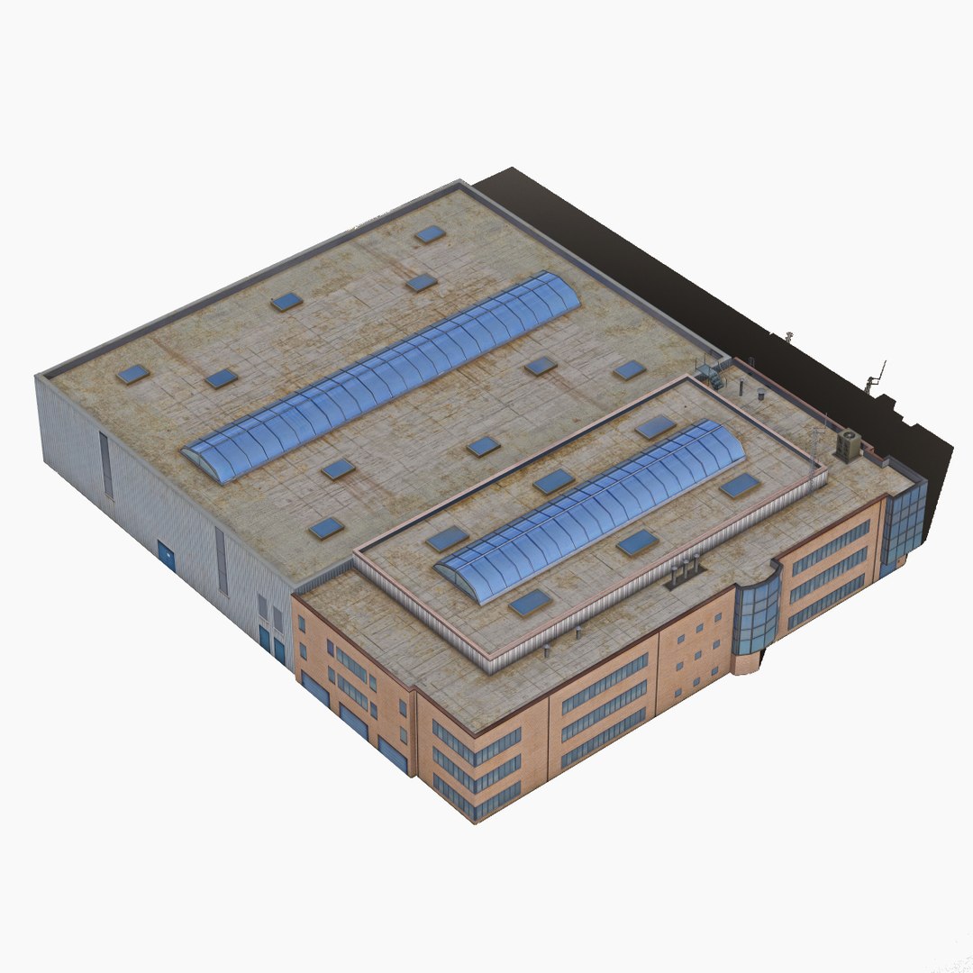 3D Melsbroek Air Base Building Model - TurboSquid 1539437