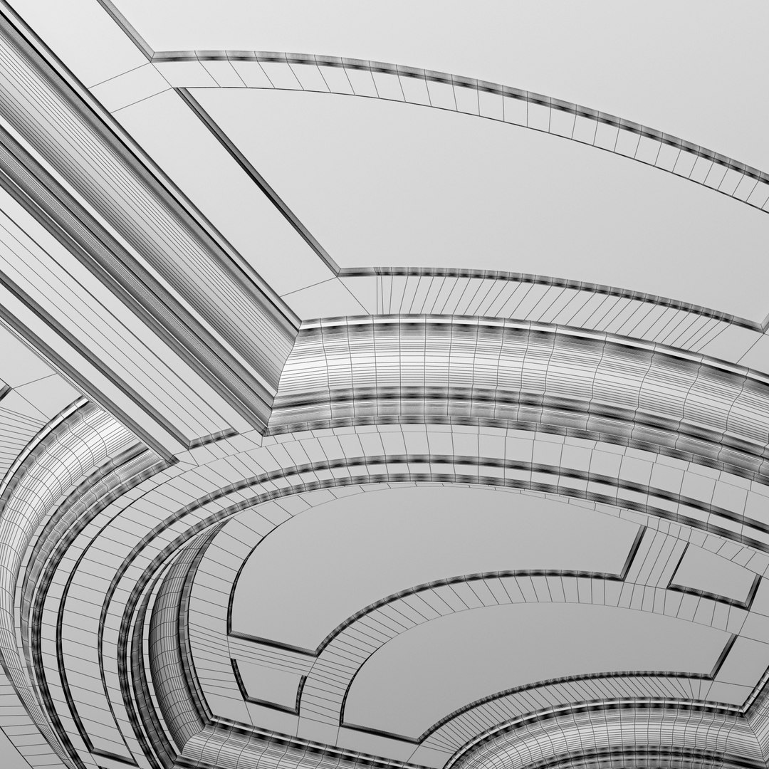 3dsmax Beam Ceiling